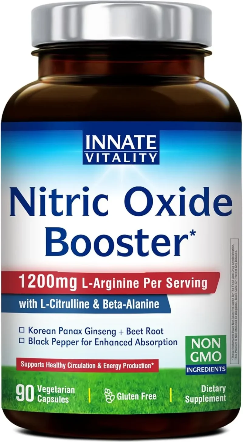 Nitric Oxide Booster (90 capsules) - Royalty Health